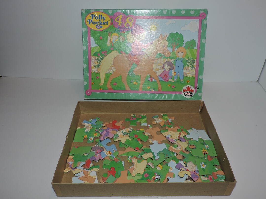 1995 Polly Pocket 48 Piece Puzzle - Etsy