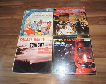 Square Dance Records - Etsy