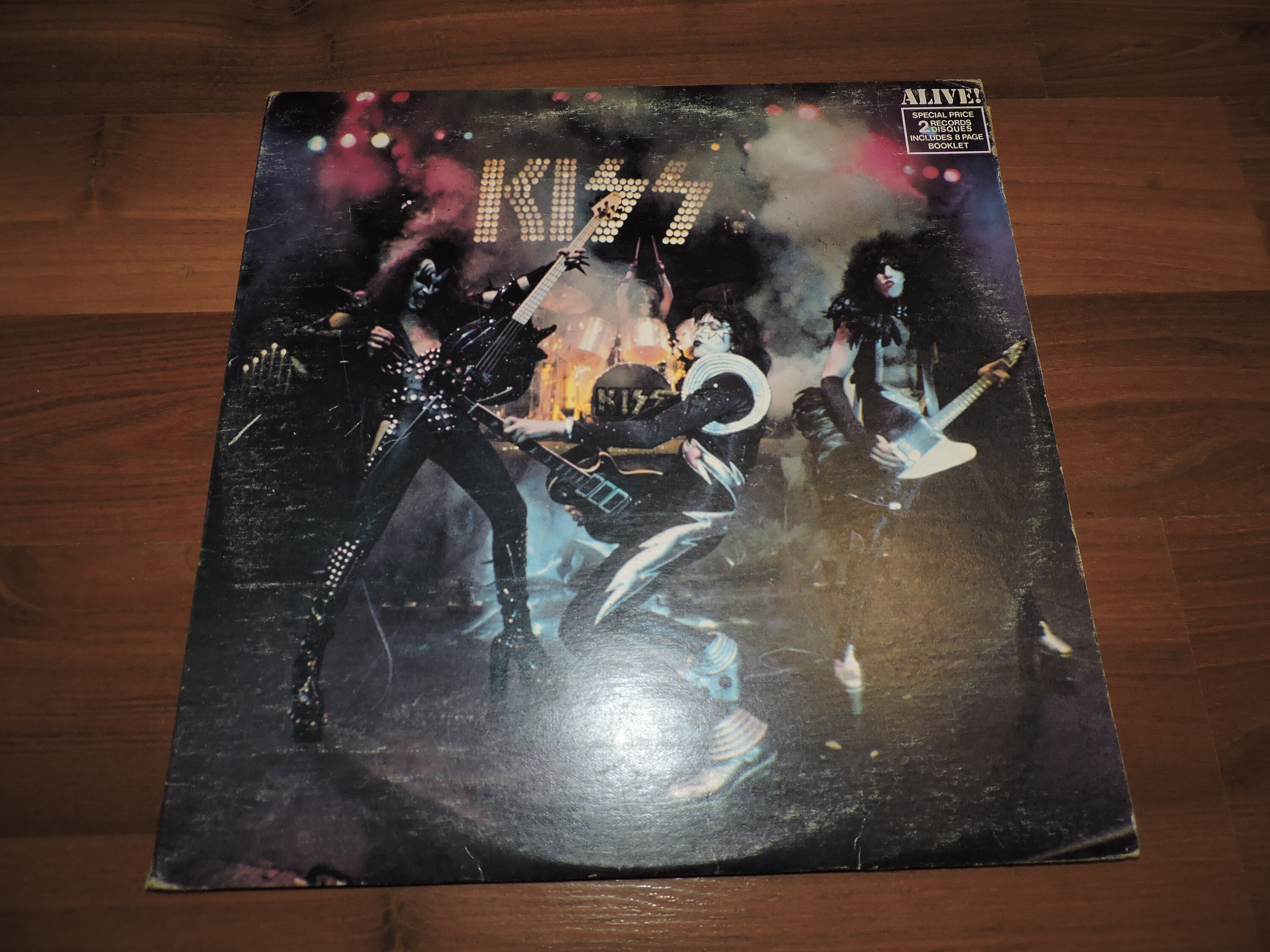 KISS Alive 1975 Classic Rock 12 Vinyl Record 2x LP | Etsy