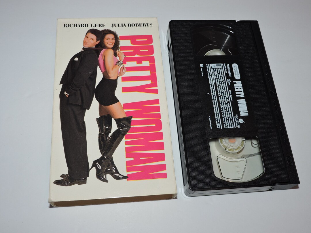 Pretty Woman (1990) Vintage Movie VHS Tape Richard Gere Julia Roberts ...
