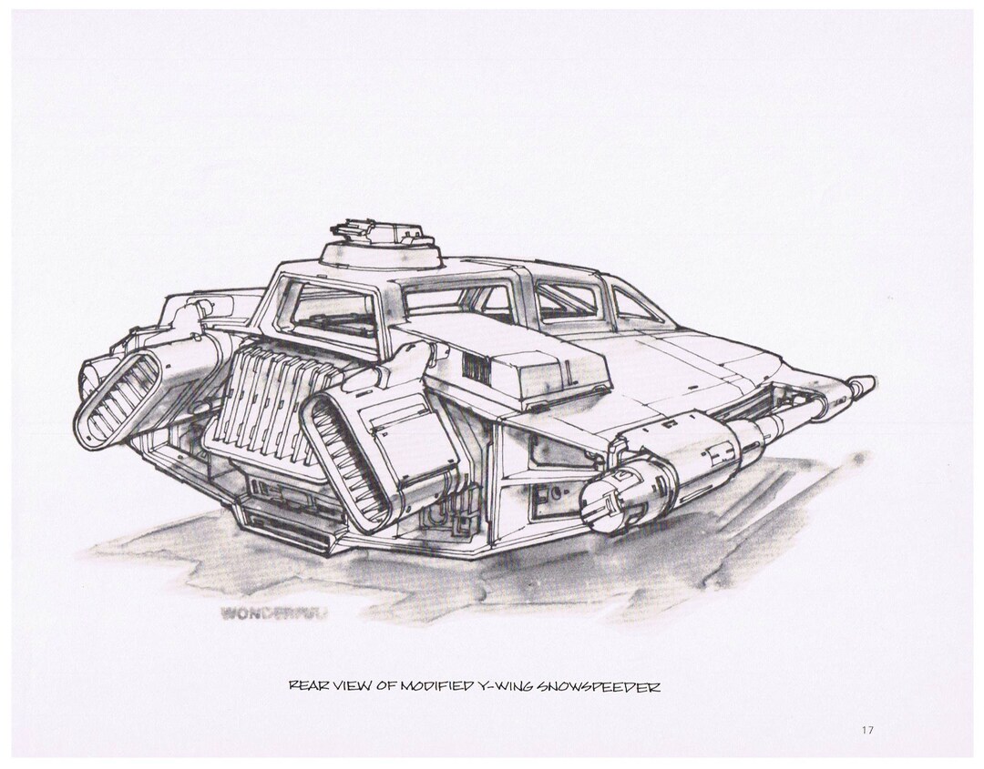 SNOWSPEEDER Original 1980 Star Wars the Empire Strikes Back Vintage ...