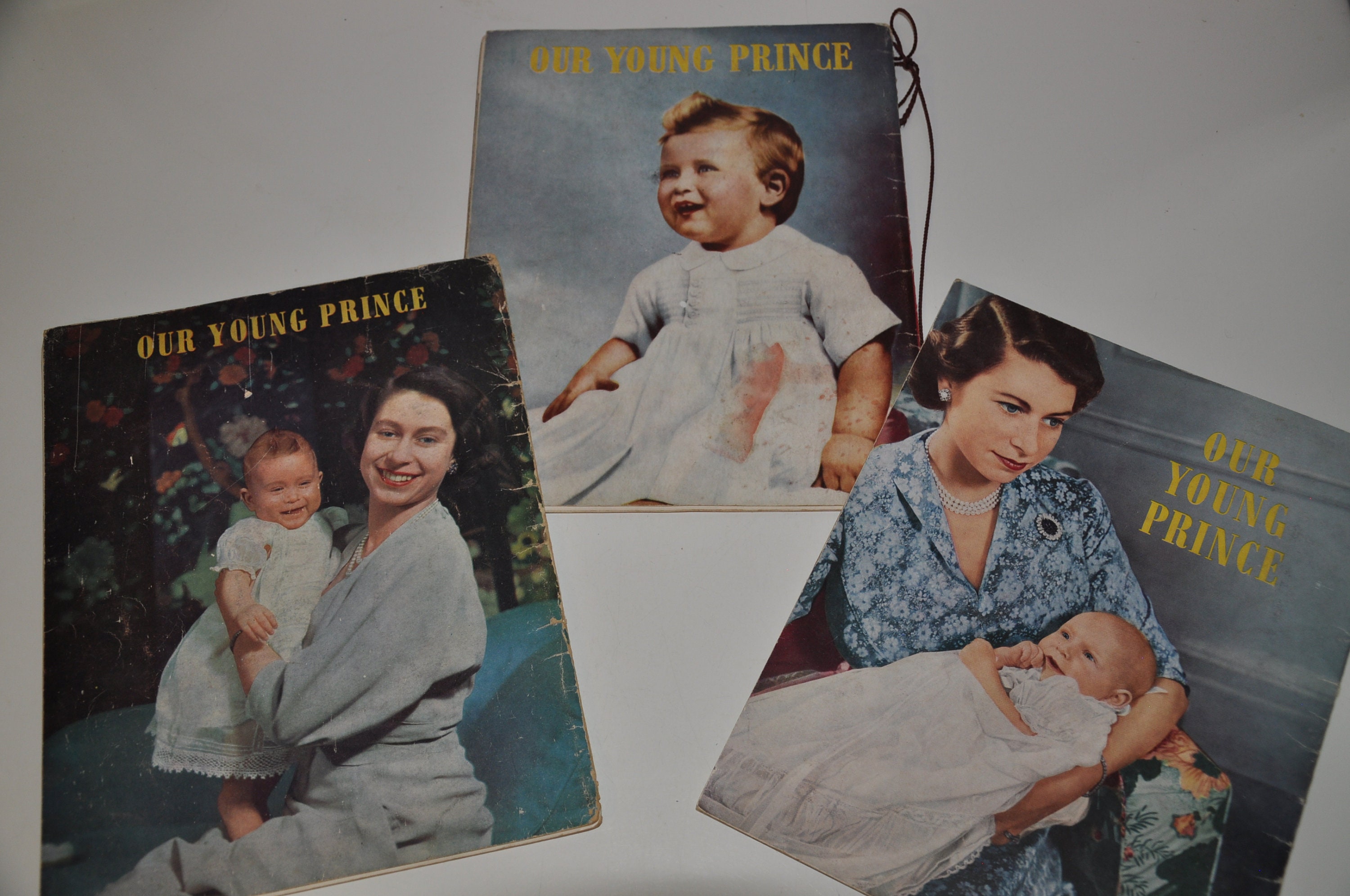 Our Young Prince: Numbers 1,2 and 3. Queen Elizabeth With Prince ...