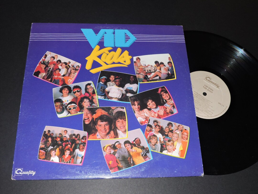 Vid Kids - 1986 Children's 12" Vinyl Record LP - Etsy