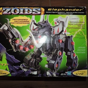 Hasbro Zoids Elephander Action Figure Model Kit 038 Scale 1/72 in Box ...