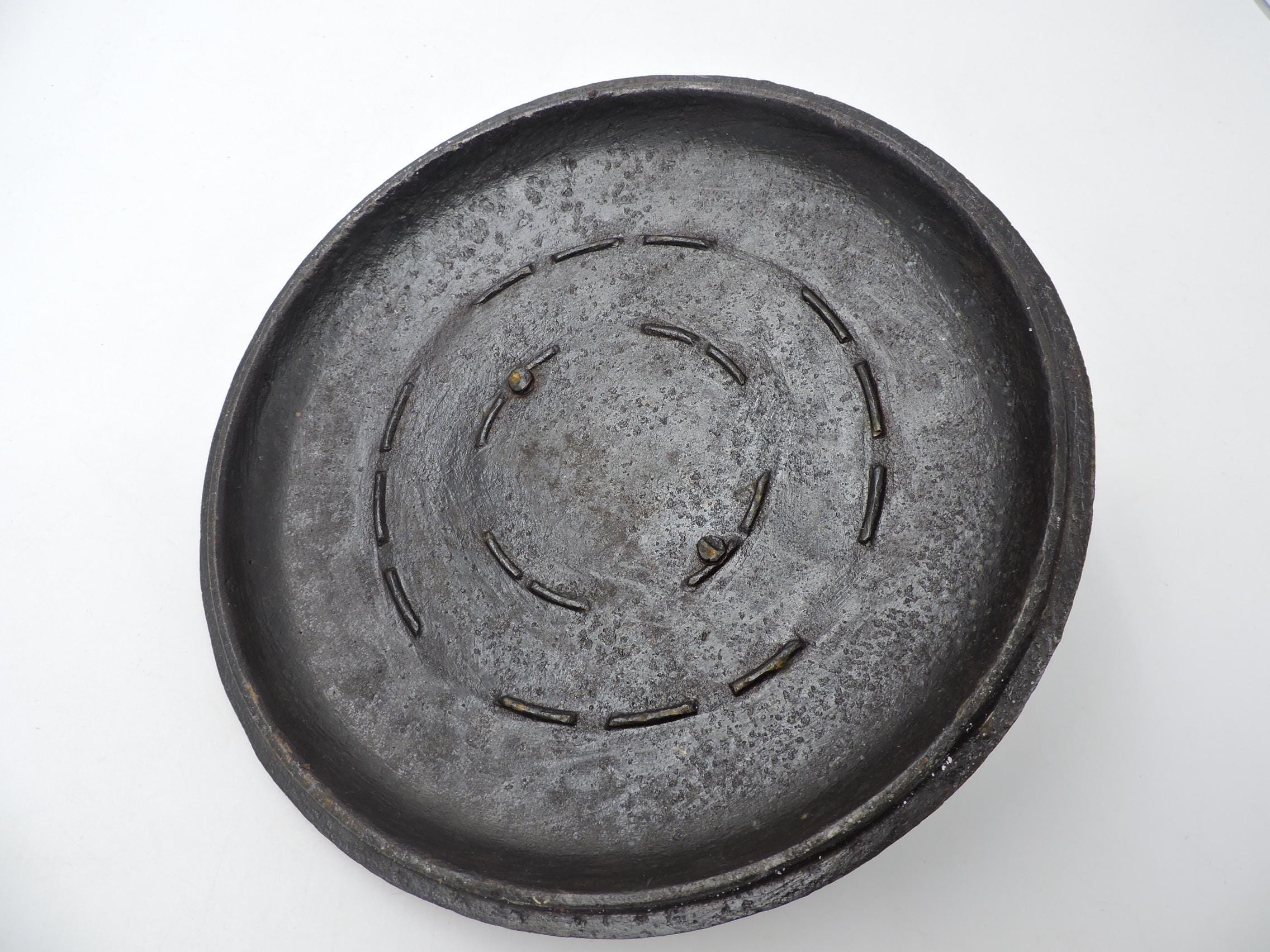 Antique Martin Stove & Range #7 Cast Iron Bean Pot or Dutch Oven Lid No ...