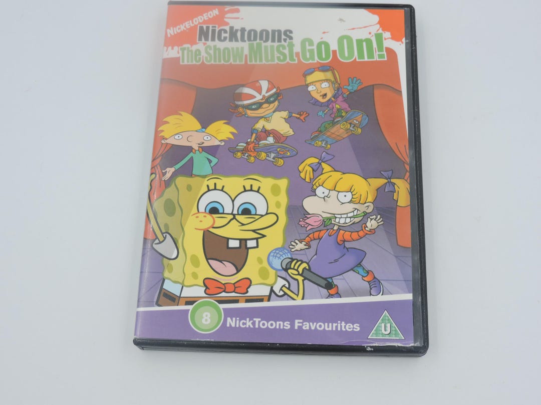 2004 Nickelodeon Nicktoons the Show Must Go On! DVD Cartoon Episode ...