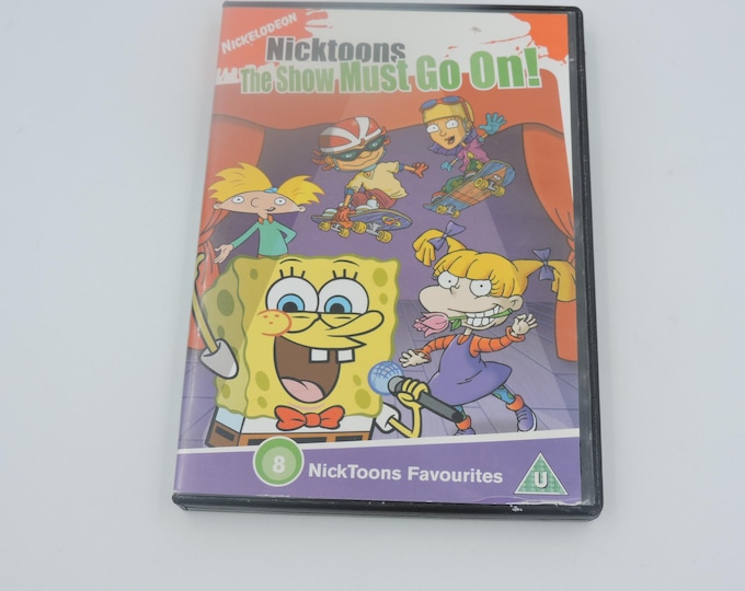 2004 Nickelodeon Nicktoons the Show Must Go On! DVD Cartoon Episode ...