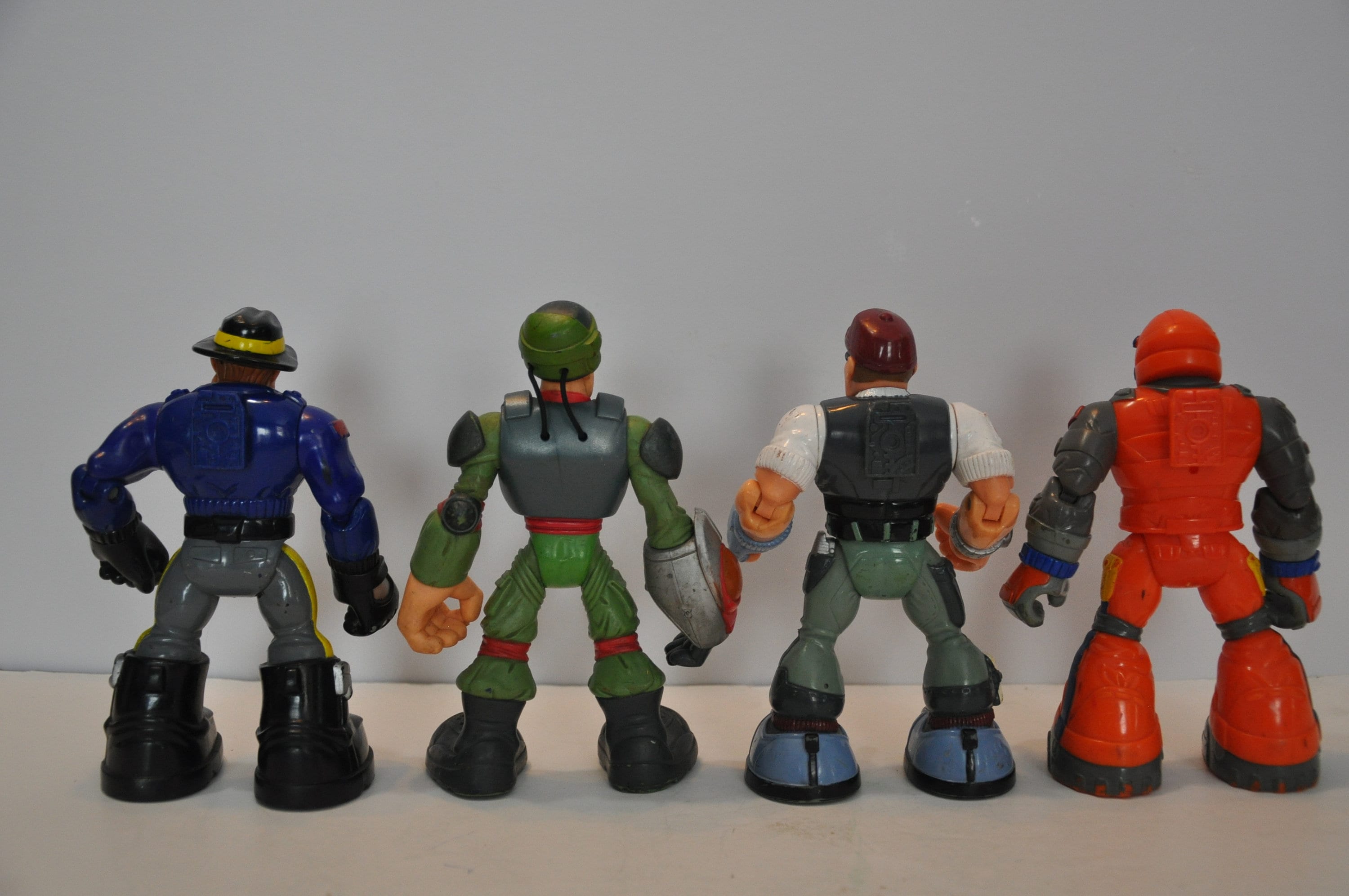 Vintage Fisher Price Mattel Rescue Heroes Lot of 4 Action Figures Etsy Canada