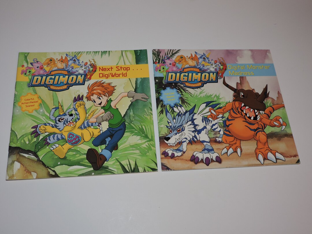2x Digimon Vintage Honey Bear Bücher Digitale Monster Madness & Netx ...