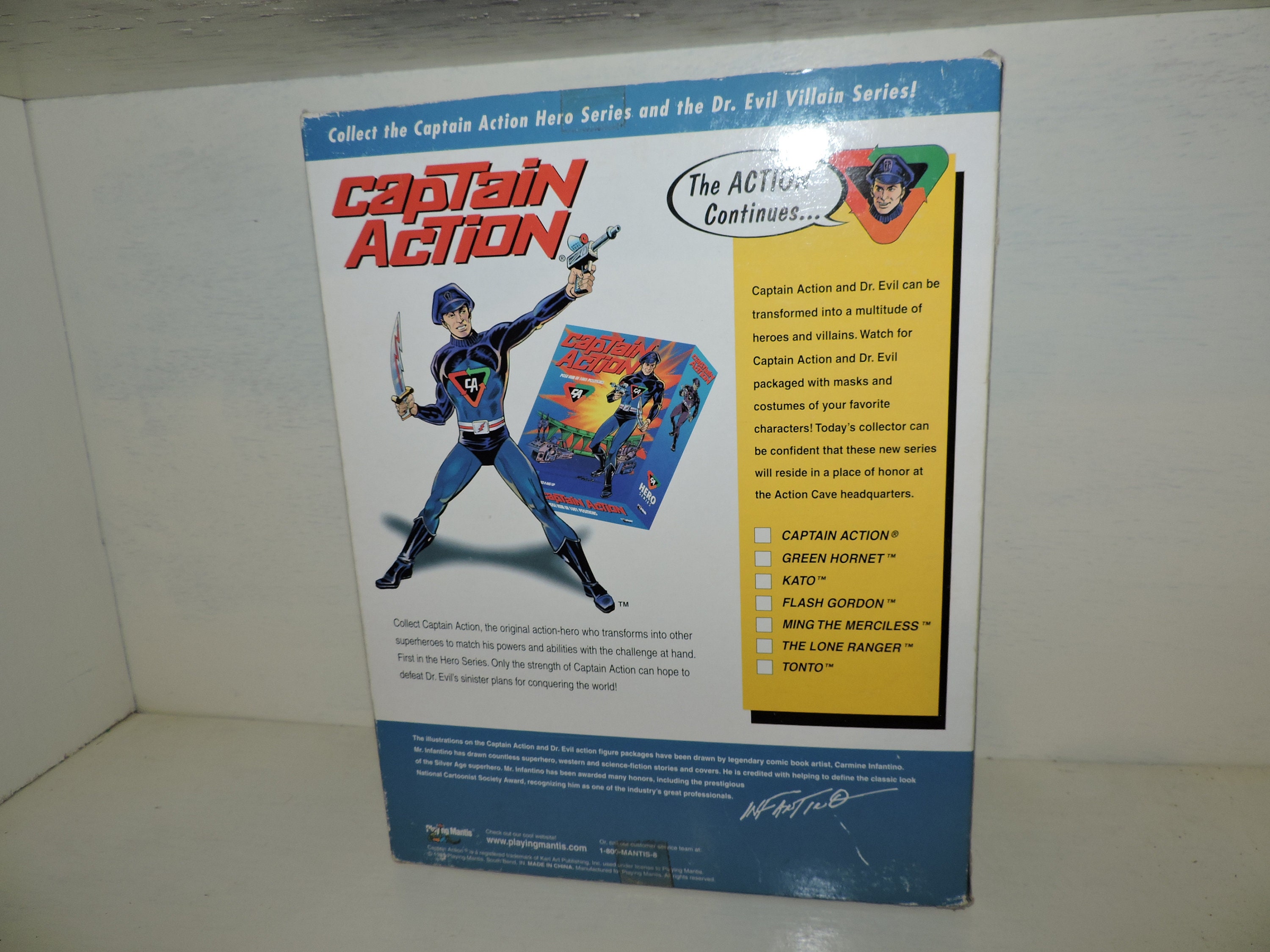 Dr. Evil Captain Action's Arch Enemy Sealed 1998 Action | Etsy