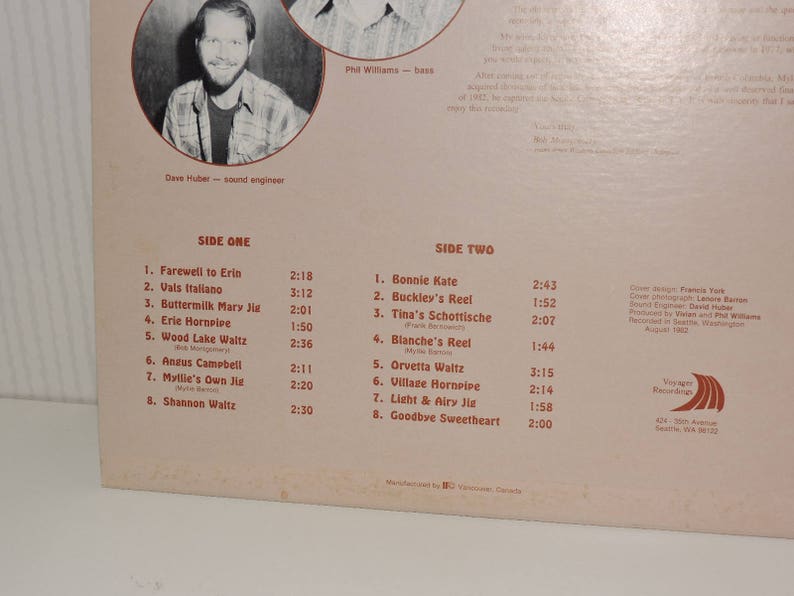 MYLLIE BARRON Fiddler on the Loose 1982 Canadian Folk Country Music ...
