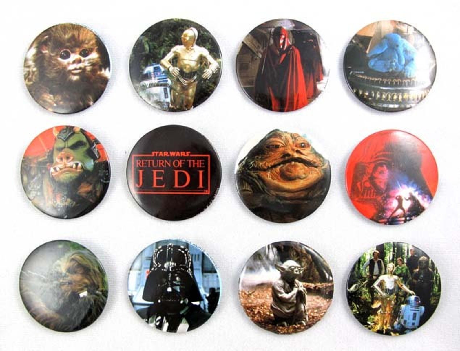 Vintage 1983 Star Wars ROTJ Pinback Buttons - Your Choice - Etsy