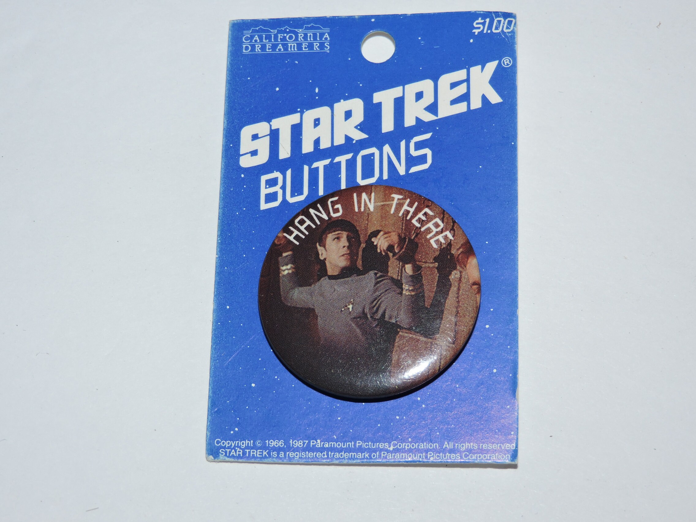 Vintage 1987 Star Trek Original Series Pinback Buttons Kirk | Etsy