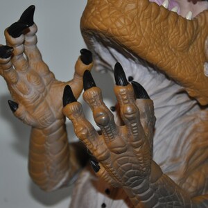 1998 Godzilla T-rex Dinosaur Vintage Large Rubber Toho Resaurus ...