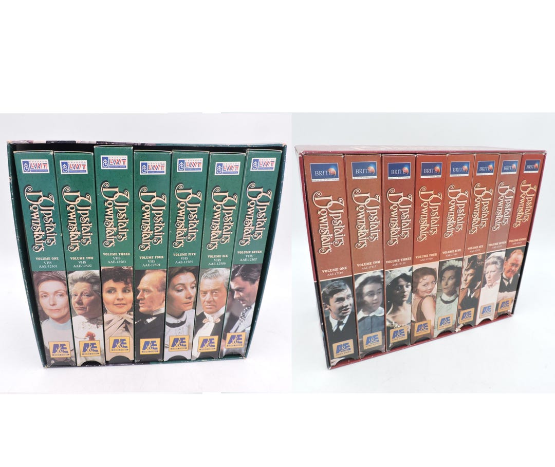 Upstairs Downstairs VHS Box Set BBC British Drama Television Series - Etsy