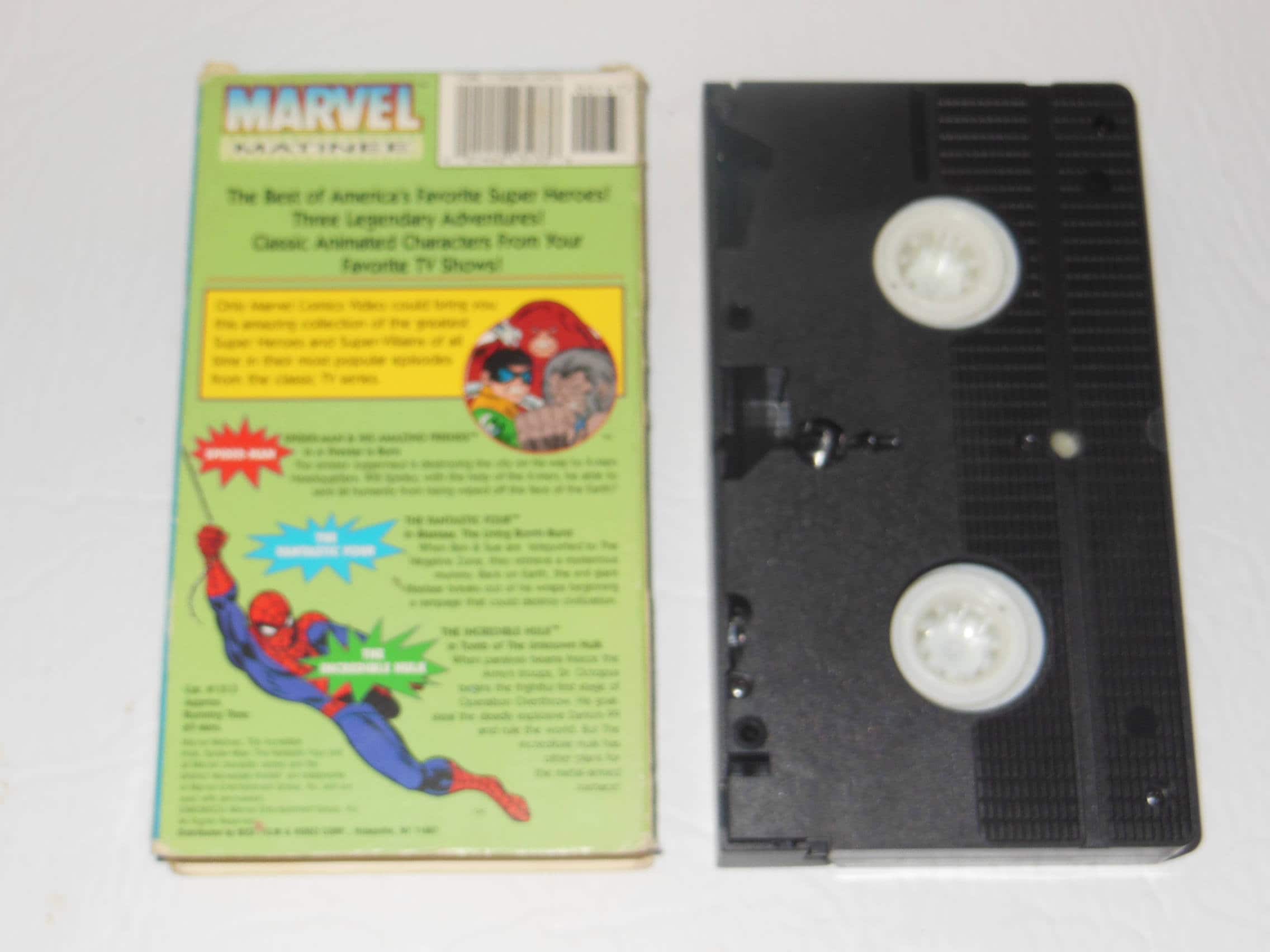 Marvel Super Hero Adventures Vintage VHS Tape Marvel Matinee - Etsy Canada