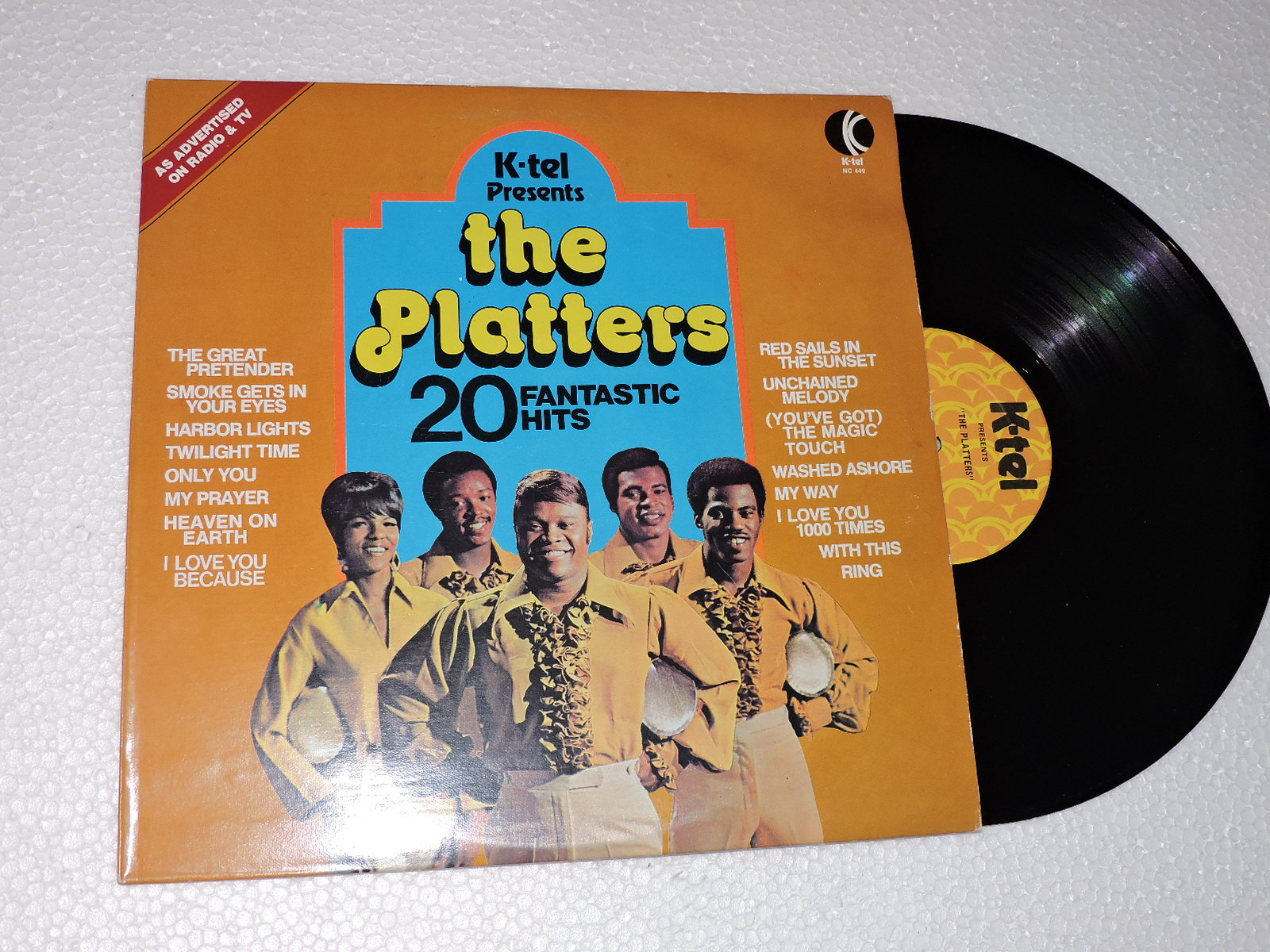 K-Tel Presents The Platters Fantastic Hits Vinyl 12 | Etsy