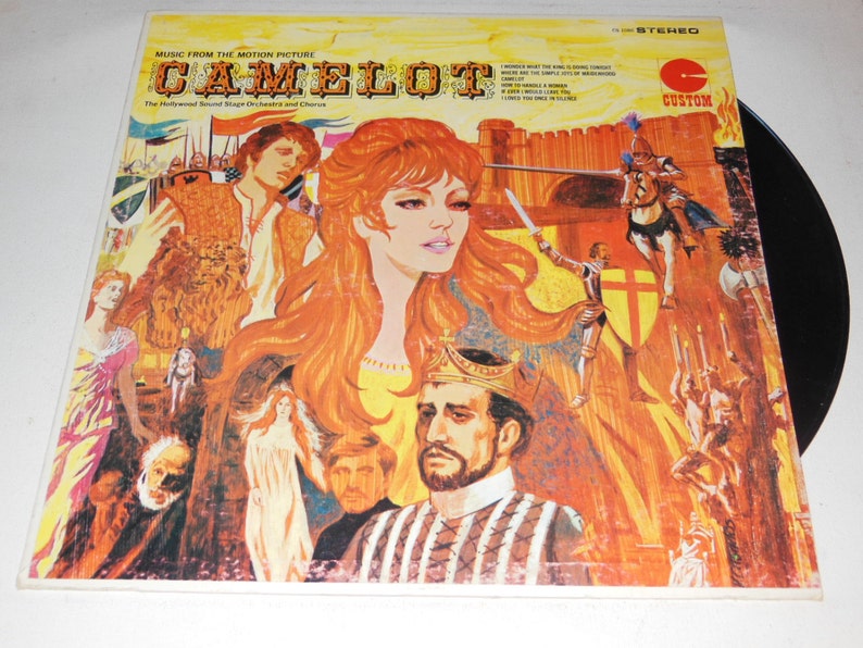 Camelot Music From the Motion Picture Vintage 12 Vinyl - Etsy