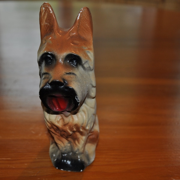 Vintage Chalk Dog - Etsy