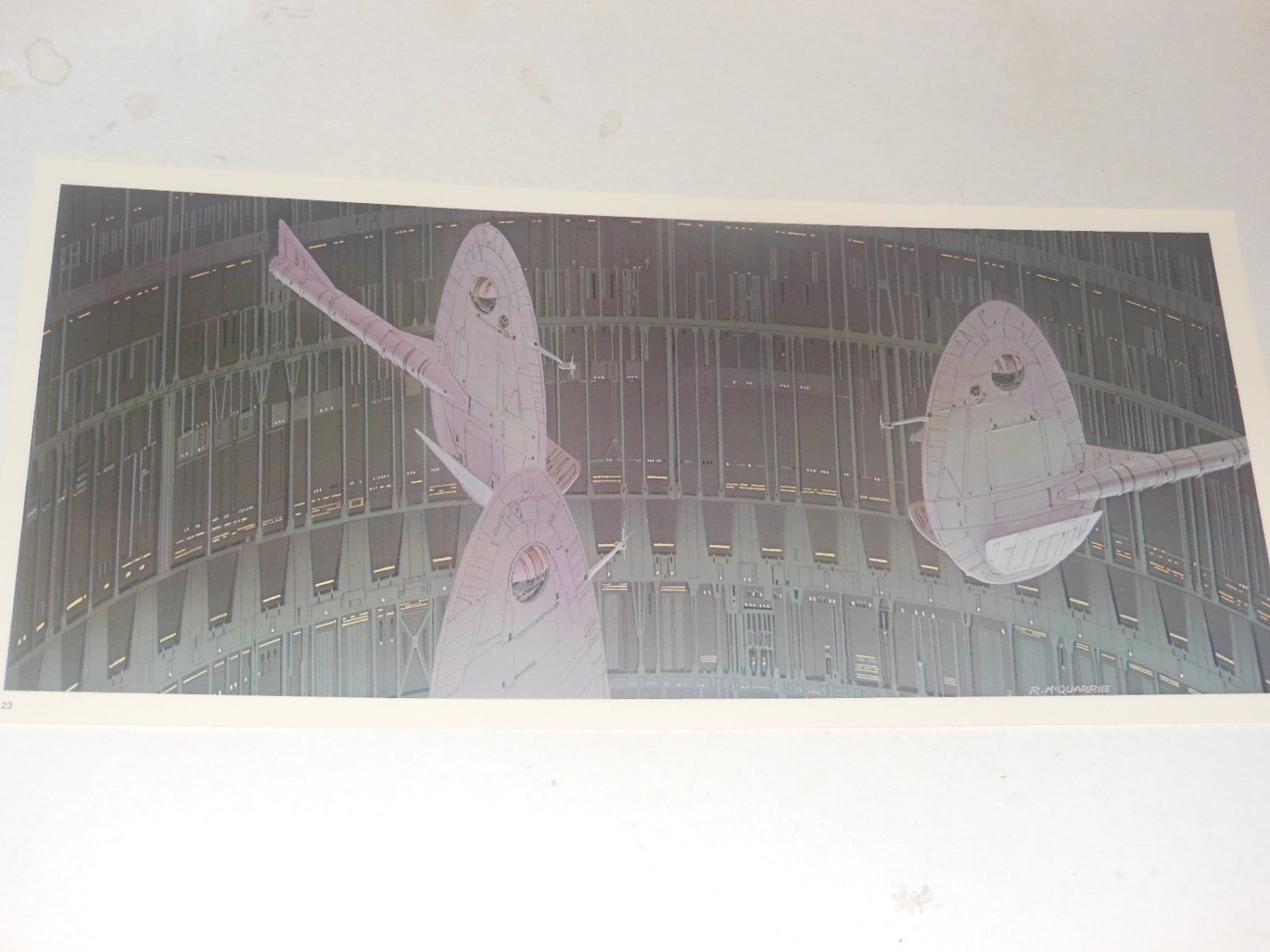 Death Star Reactor Shaft 1980 Original Vintage Star Wars - Etsy