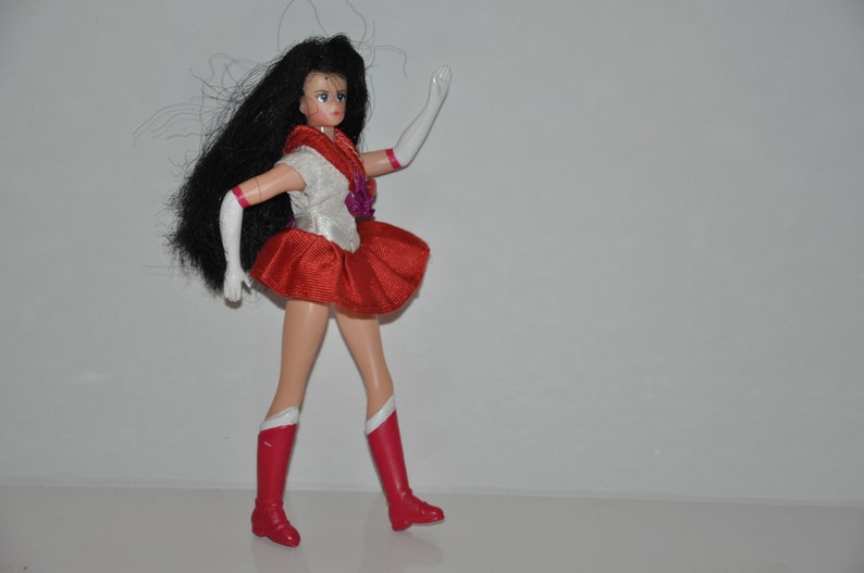 Sailor Mars - Sailor Moon Adventure Doll 1995 Irwin Anime 6 1/2" Doll ...