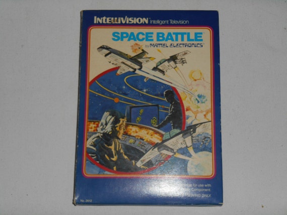 1979 Space Battle Intellivision Video Game Complete | Etsy