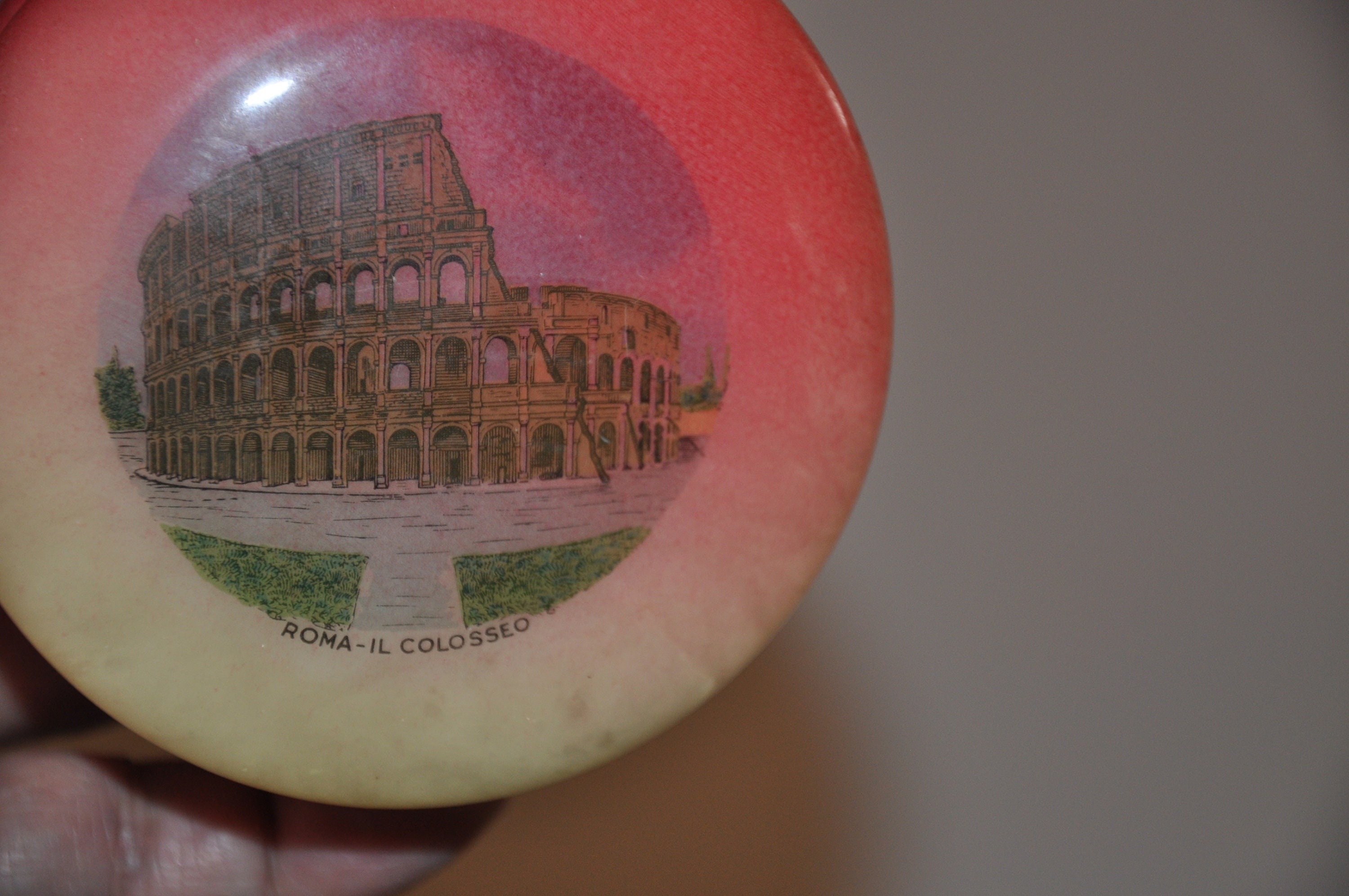 Rome Colusseum Vintage Trinket Box With Hinged Lid - Etsy