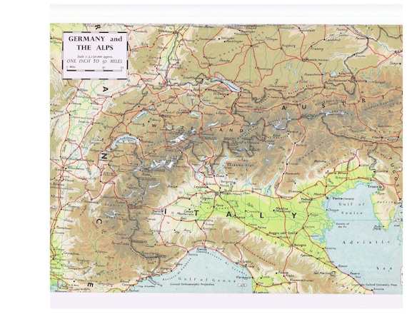 Maps Of Germanys Features Germany Cities Towns Map