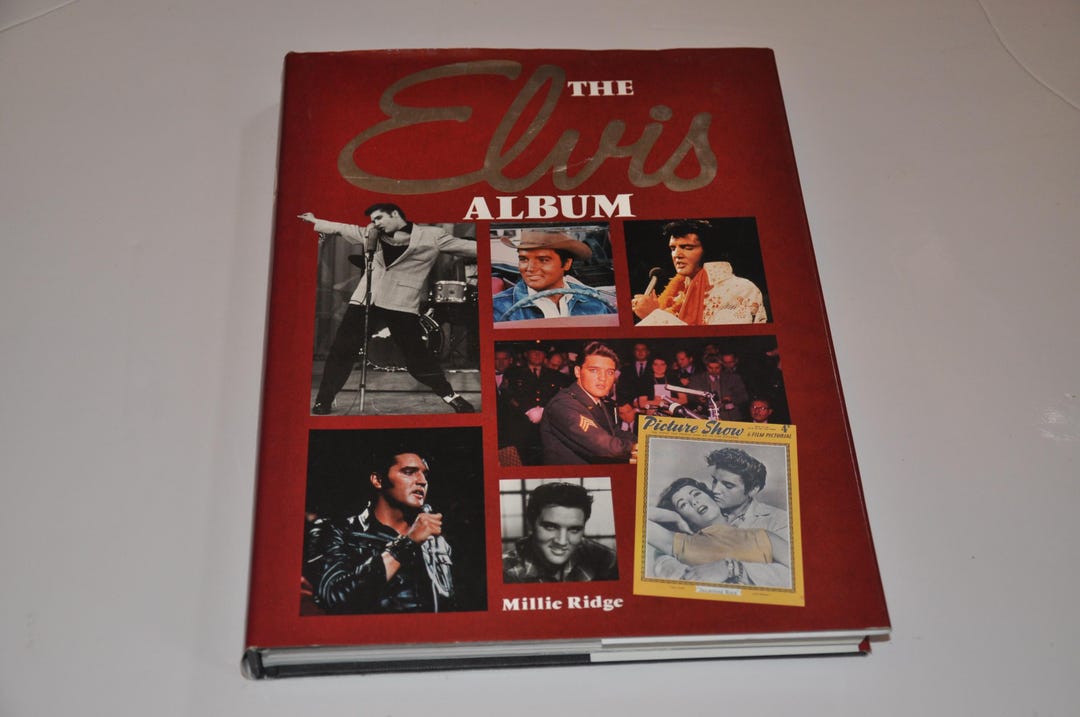 The Elvis Album Vintage Hardcover Book With Dustjacket - Etsy