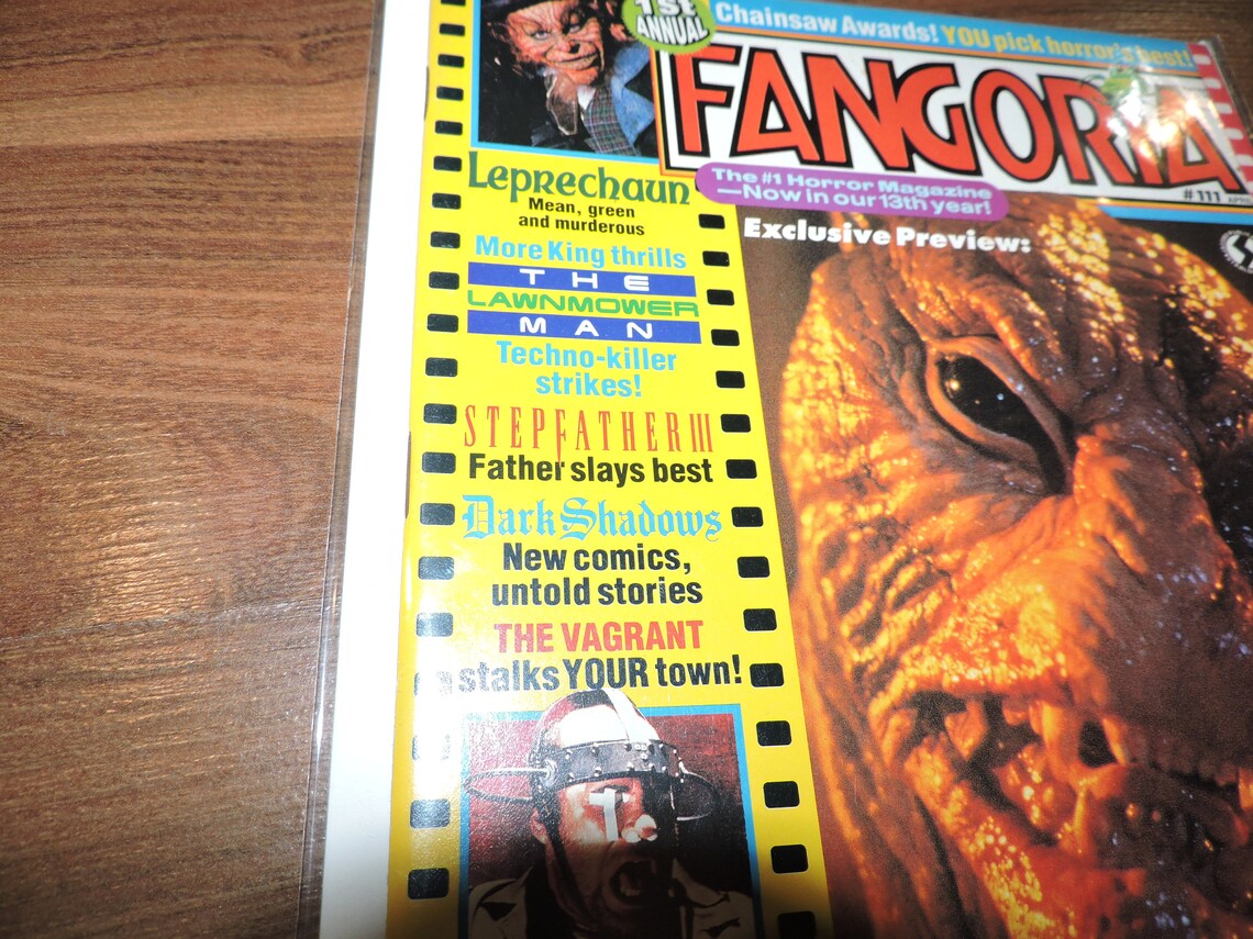 FANGORIA Horror Entertainment Magazine Issue 111 April 1992 - Etsy