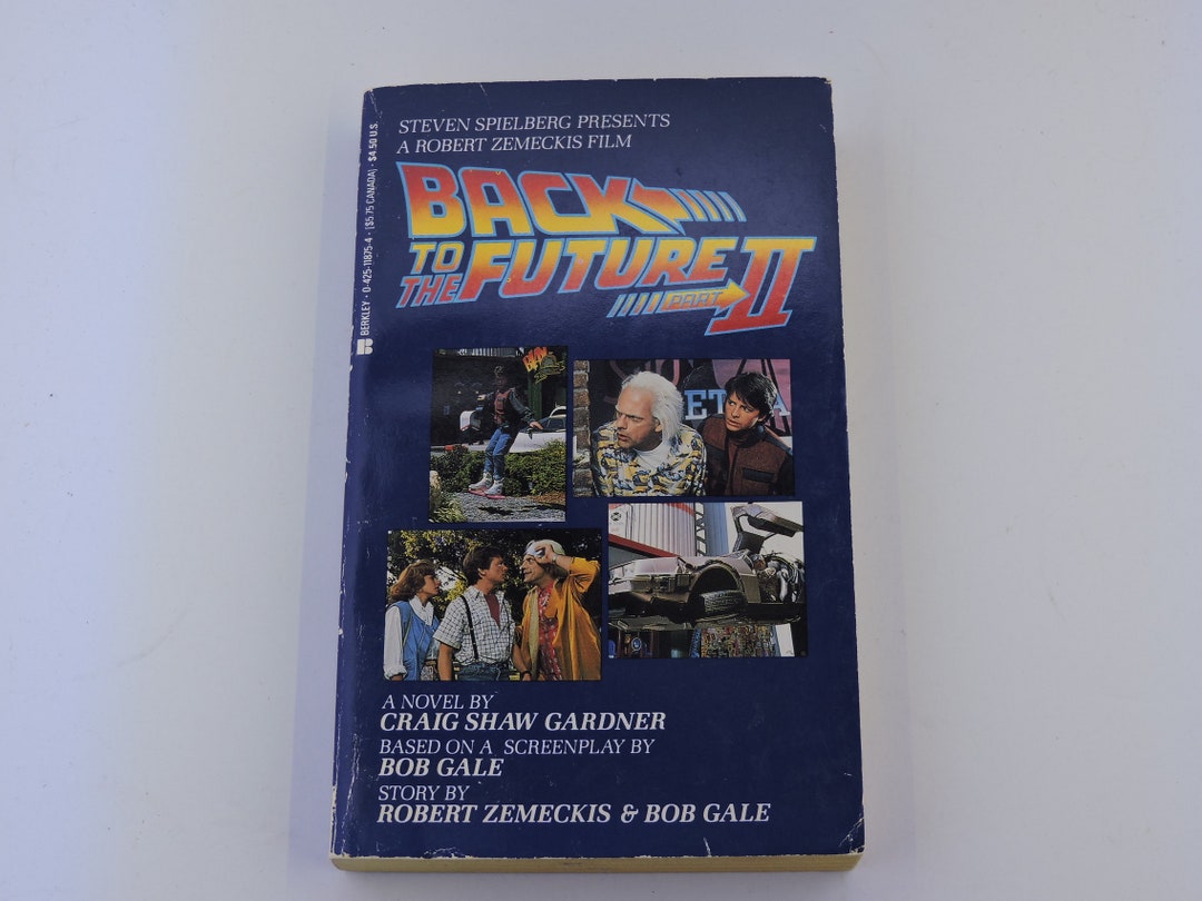 Vintage Back to the Future Part II Paperback Book - Etsy