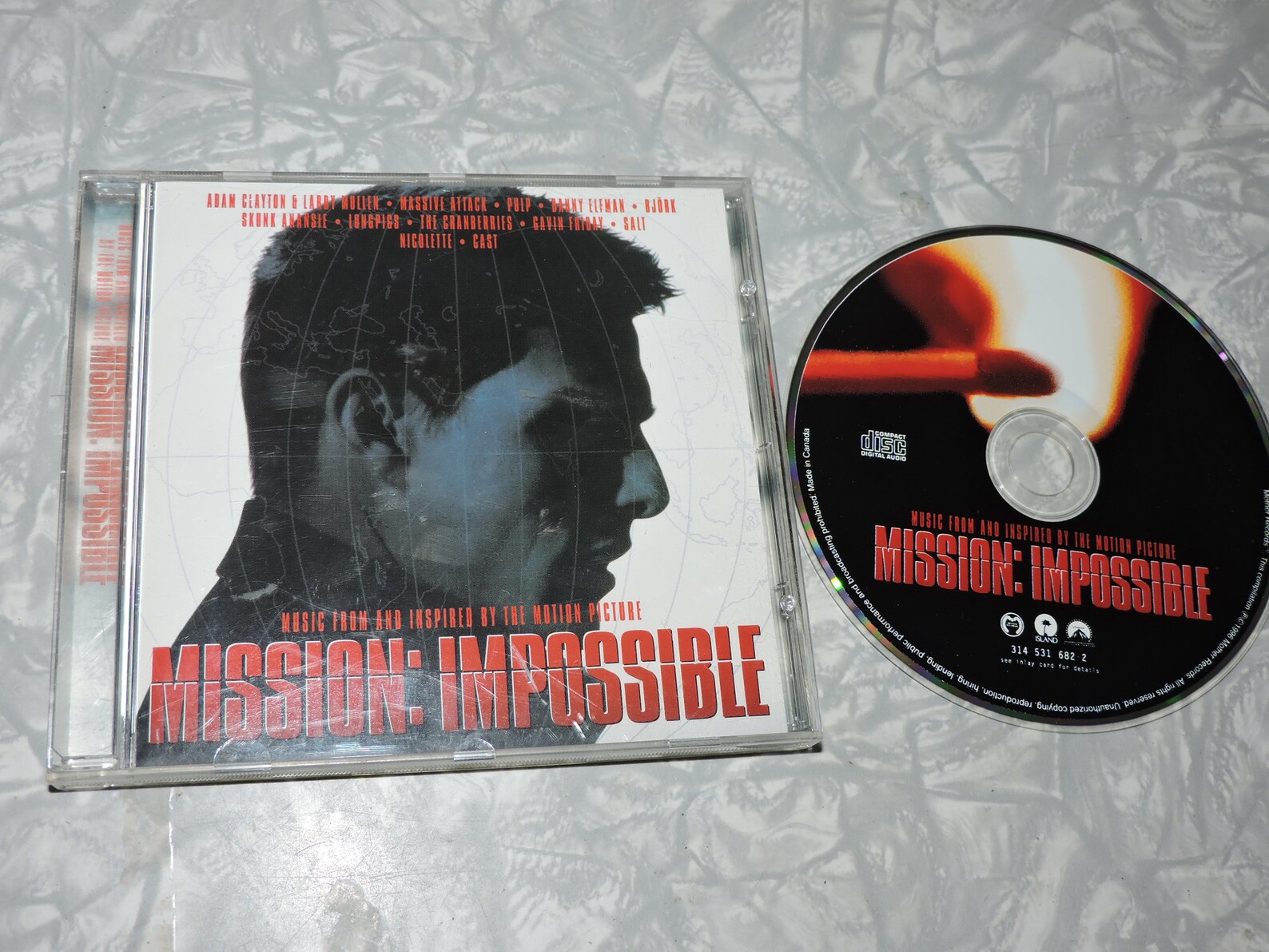 Mission Impossible 1996 Tom Cruise Movie Soundtrack CD - Etsy