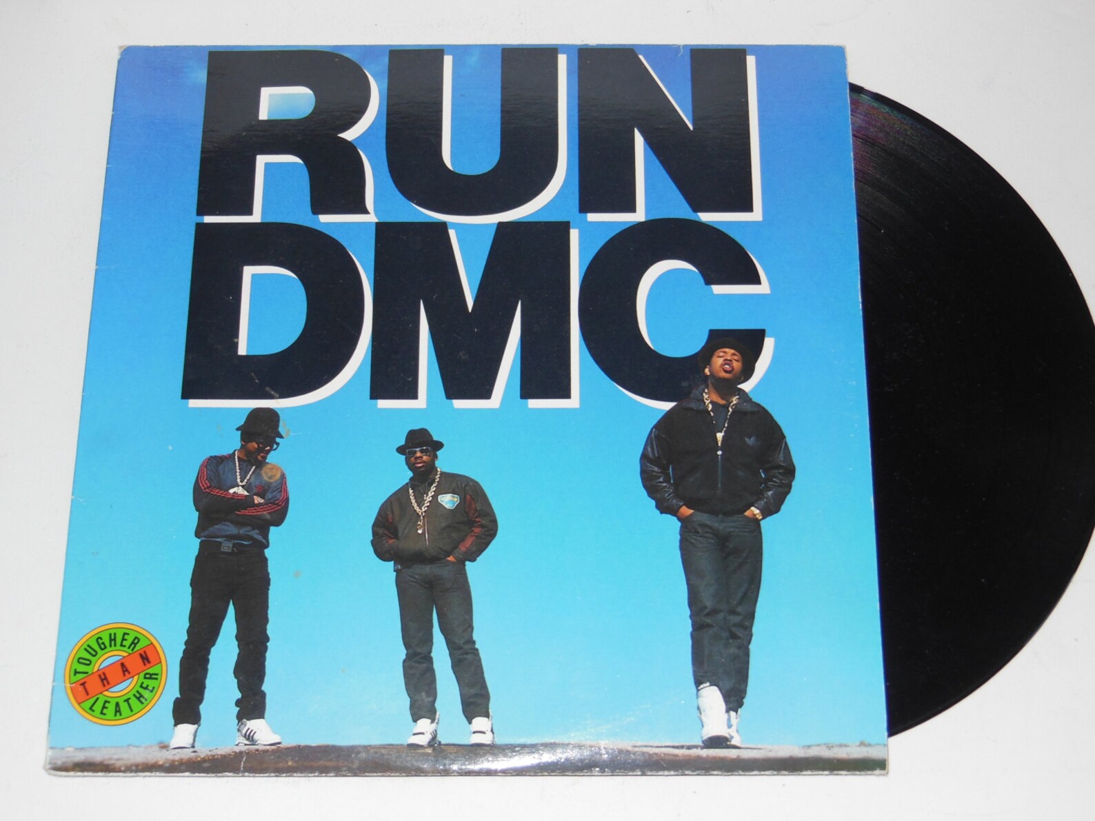 1988 RUN DMC Tougher Than Leather LP Vinyl Record - Etsy