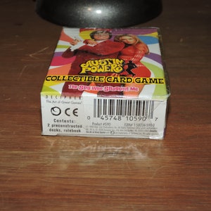 1999 AUSTIN POWERS the Spy Who Shagged Me Sealed Starter Deck ...