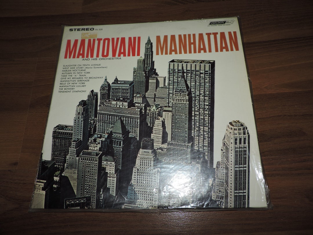 Manhattan - Mantovani and His Orchestra - New York Music 12" Vintage ...