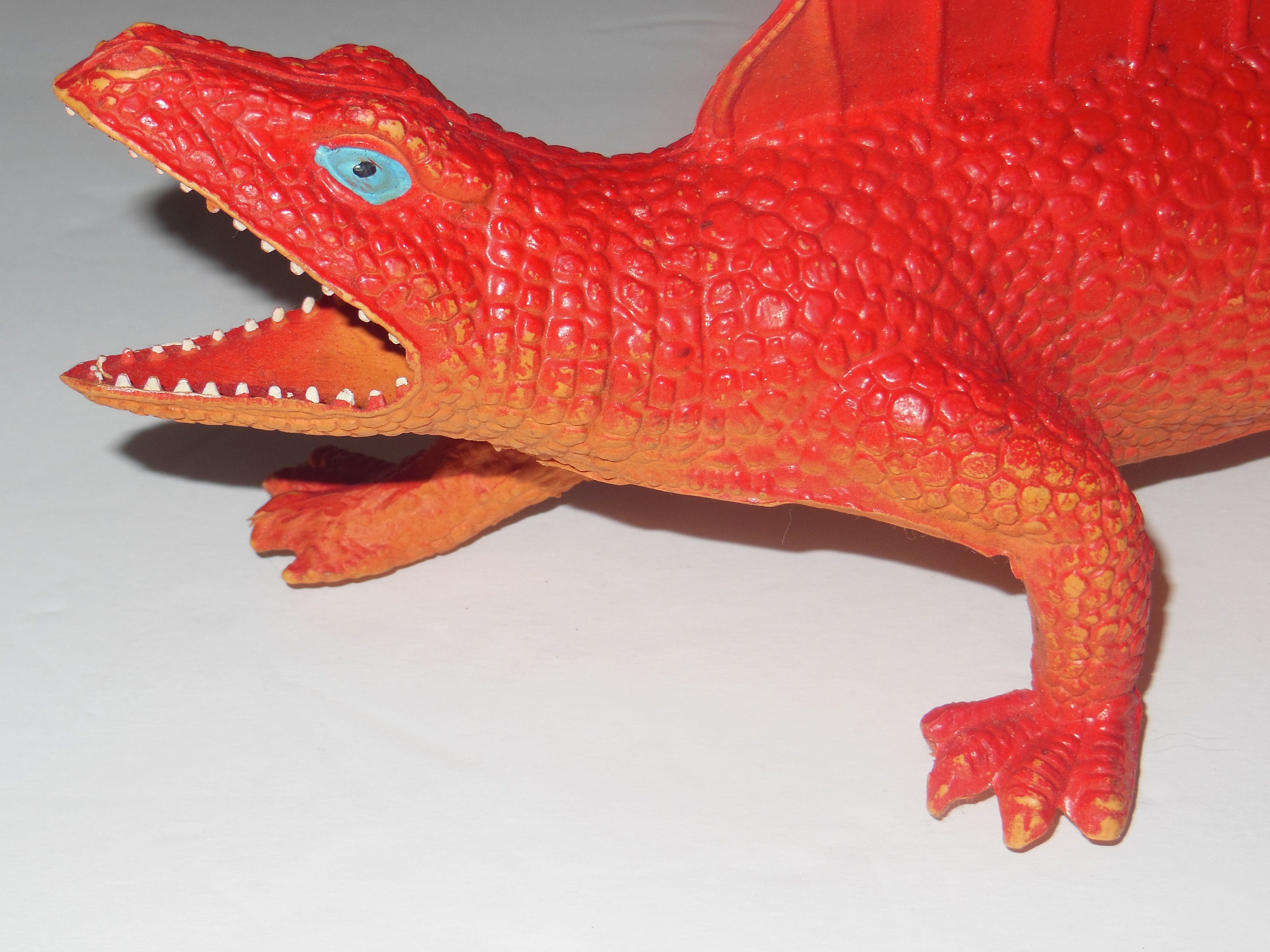 1986 Large Vintage Spinosaurus Rubber Dinosaur Toy - Etsy