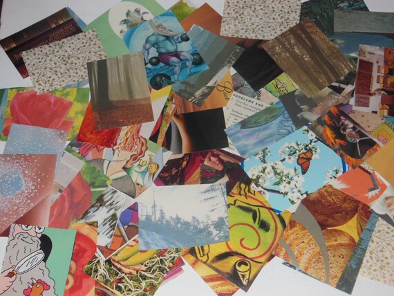 100 Vintage Mixed Clippings 2.5 X3.5 for Atcs Aceos | Etsy