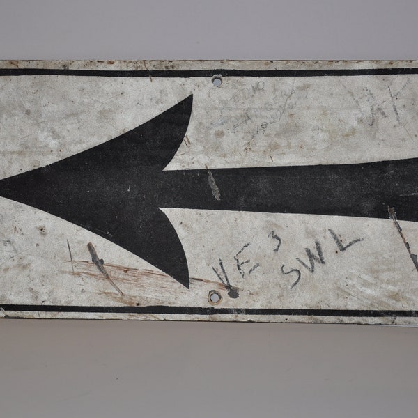 Vintage Arrow Sign - Etsy