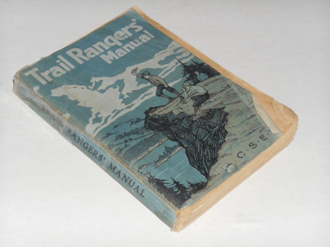 Vintage Trail Rangers' Manual Softcover Scouting Book - Etsy UK