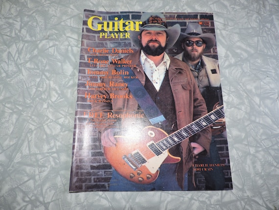 Charlie Daniels and Tom Crain Cover March 1977 GUITAR PLAYER - Etsy