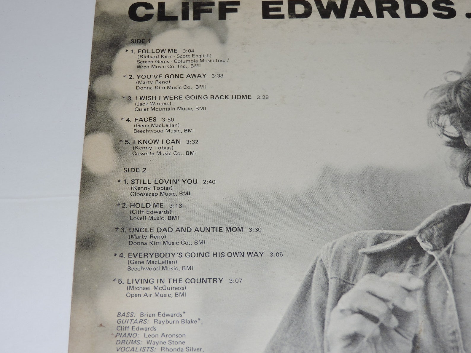 2x Cliff Edwards Music Records Vinyl 12 LP Albums Lot - Etsy