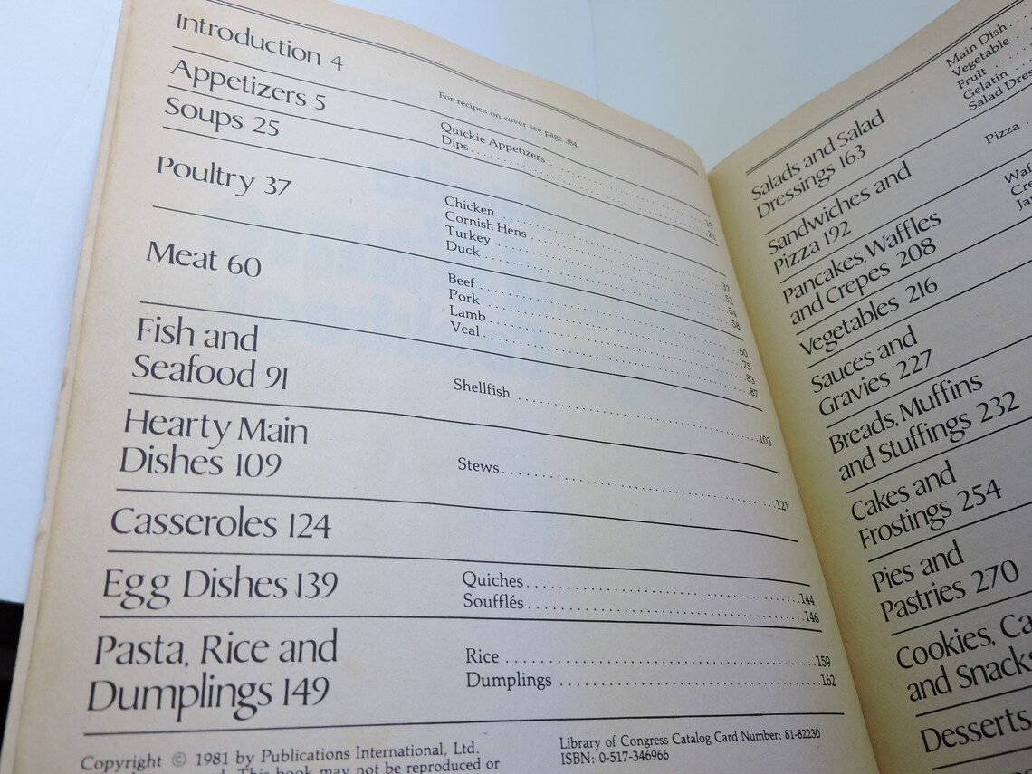 1981 Favorite Brand Name Recipe Cookbook Vintage Cook Book - Etsy