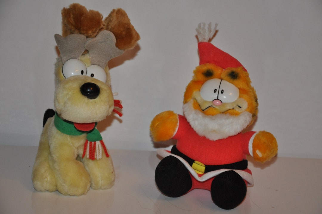 Garfield and Odie Vintage Plush Stuffed Animal Toy Lot of 2 - Etsy