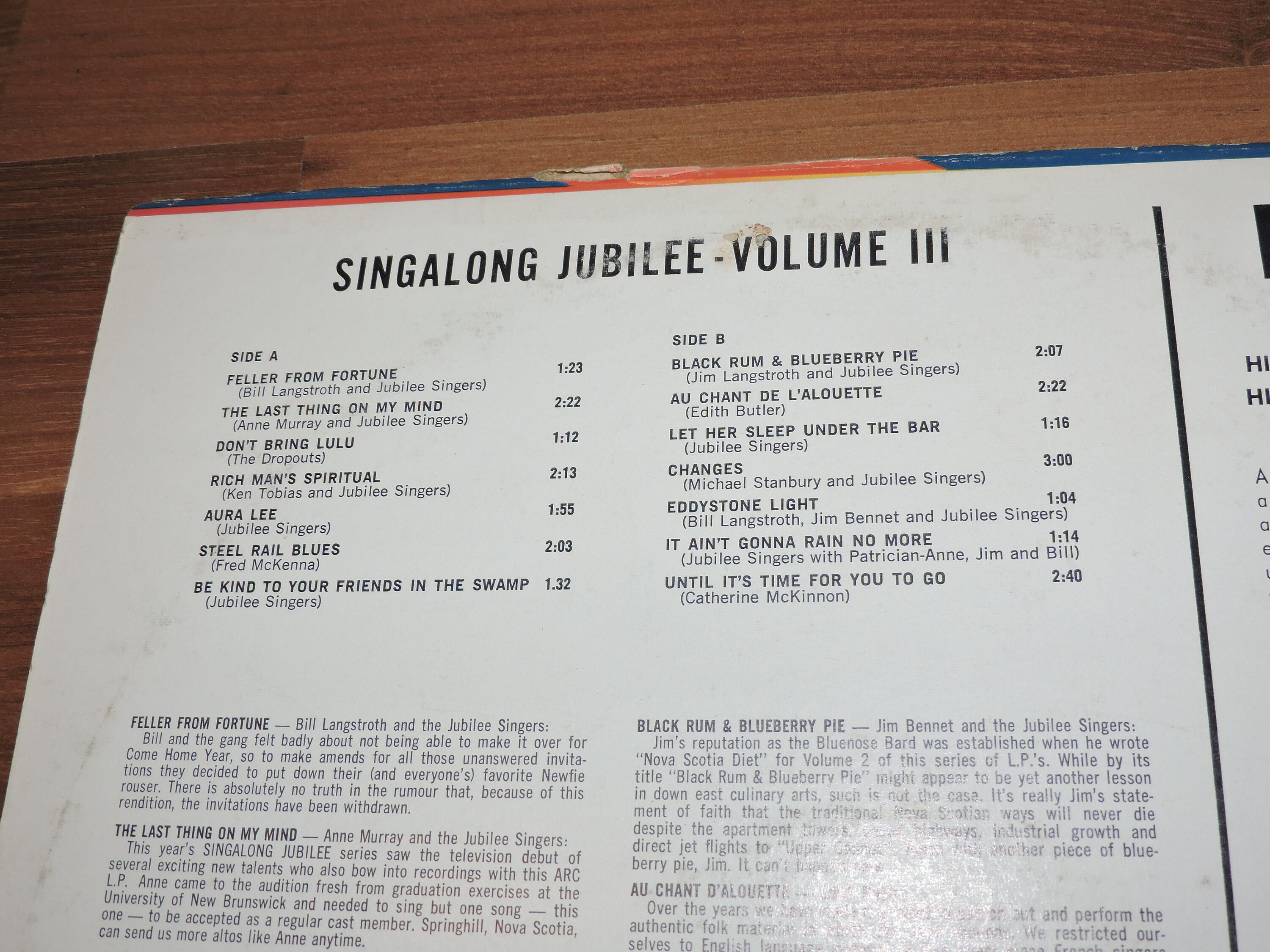 CBC Singalong Jubilee Cbc-tv Canadian Music 12 Vinyl - Etsy UK