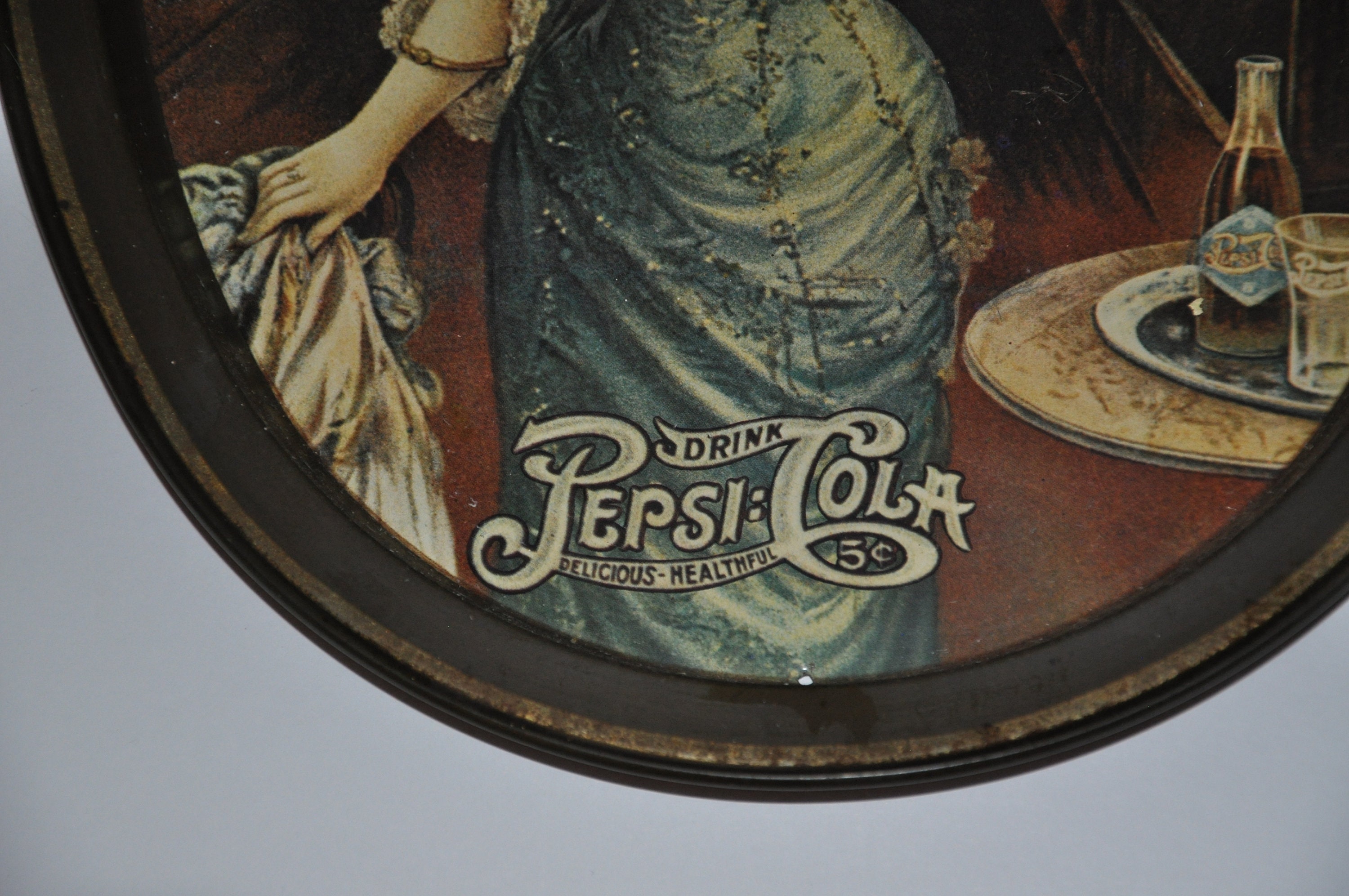 Vintage Pepsi-cola Metal Serving Tray | Etsy