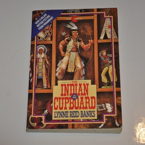 The Indian in the Cupboard Vintage Softcover Children's Book Lynne Reid ...