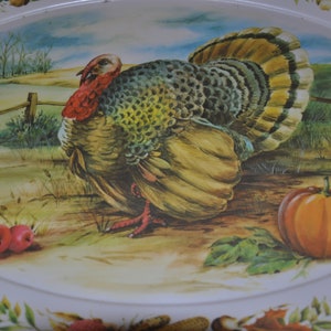 Vintage Turkey Platter Hard Plastic Melamine Holiday Serving Tray - Etsy
