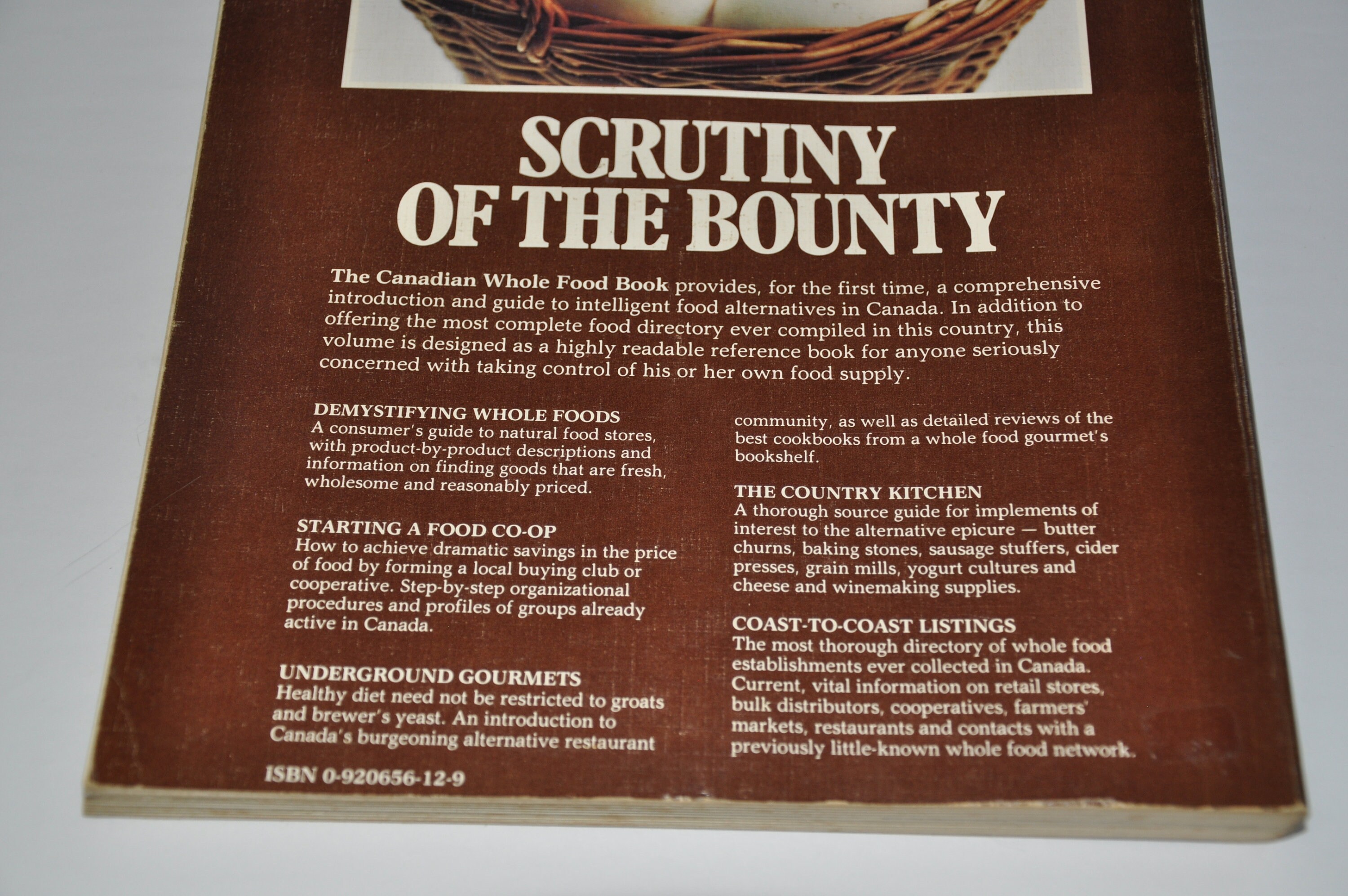 Harrowsmith Whole Food Book Vintage Softcover Book - Etsy UK