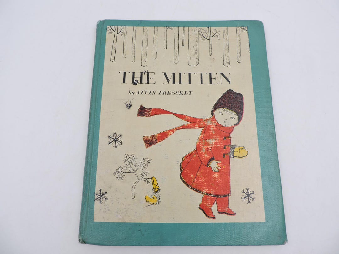 Ukrainian Folktale THE MITTEN Vintage Hardcover Children's Story Book ...