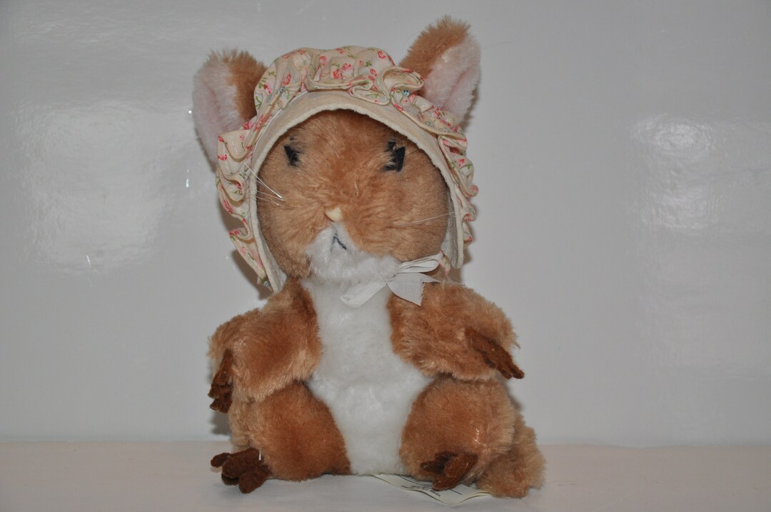 1981 Dakin Plush Mouse Vintage Collectible 8" Stuffed Animal Toy - Etsy